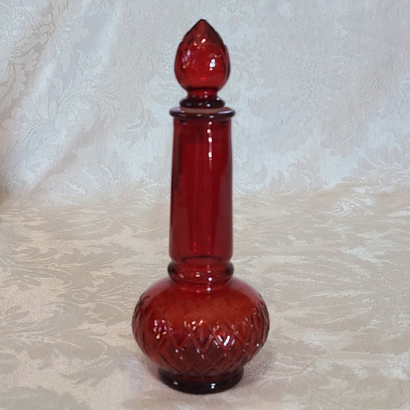 Vintage | Accents | Vtg Ruby Red Perfume Bottles | Poshmark